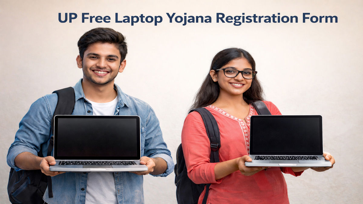 UP Free Laptop Yojana Registration Form लाभ 2026 - Janavi Computer ...